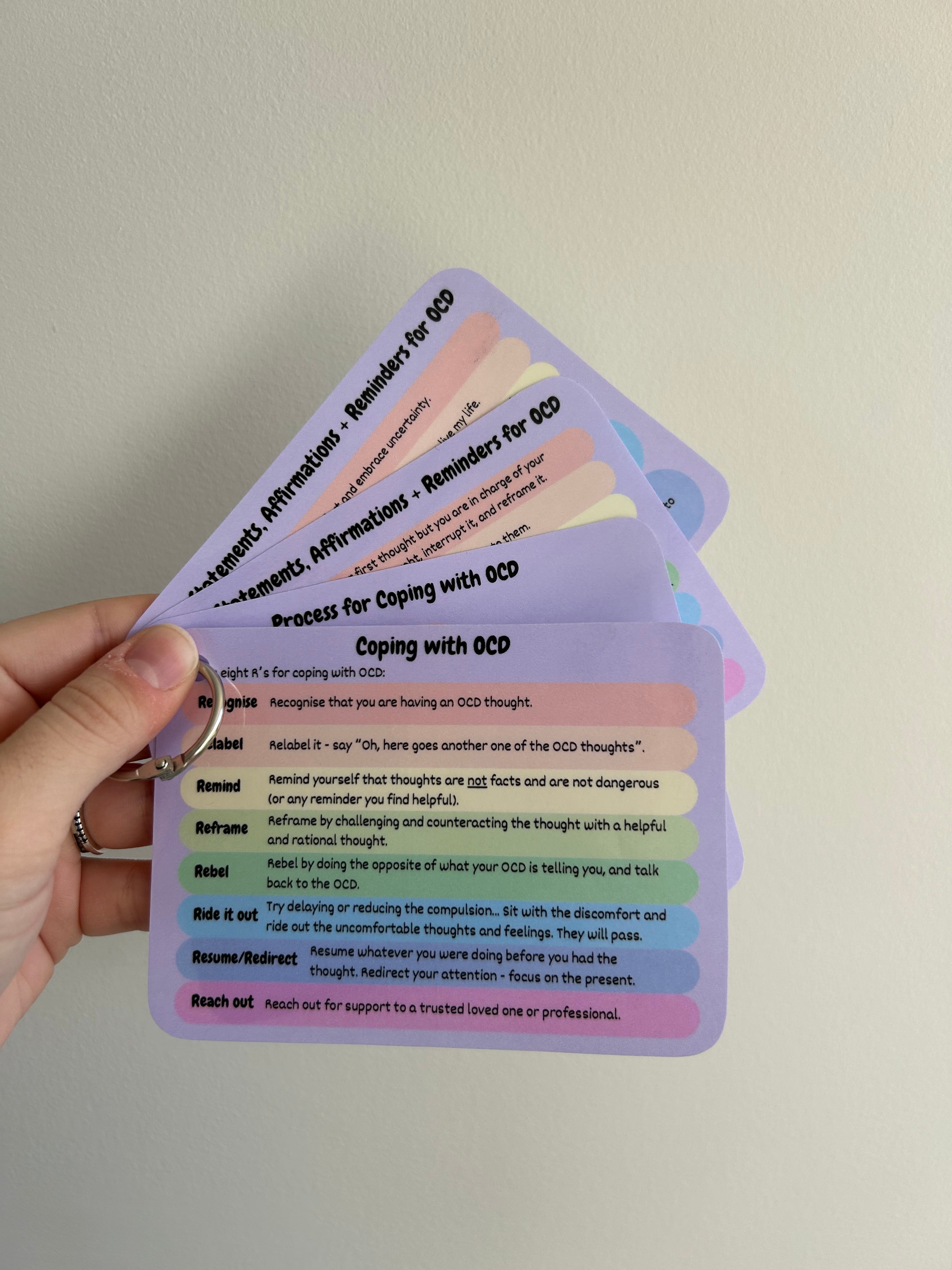 Pocket OCD Card Set – Reminders by Amber