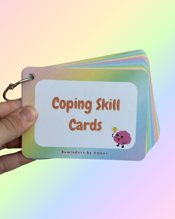 Coping Skill Cards – Reminders by Amber